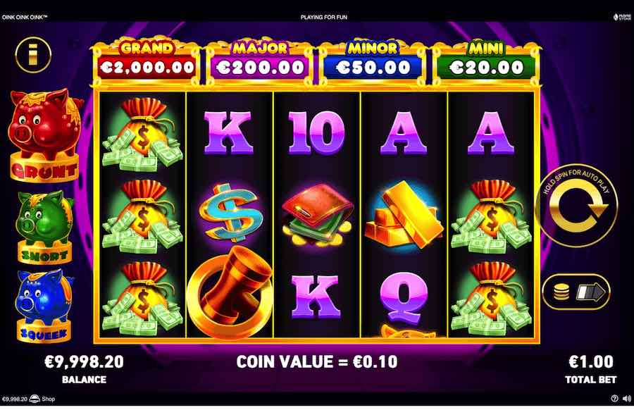 Oink Oink Oink Slot Demo | Playtech