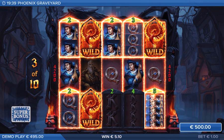 Phoenix Graveyard Slot Demo | RTP 95% | Free Play